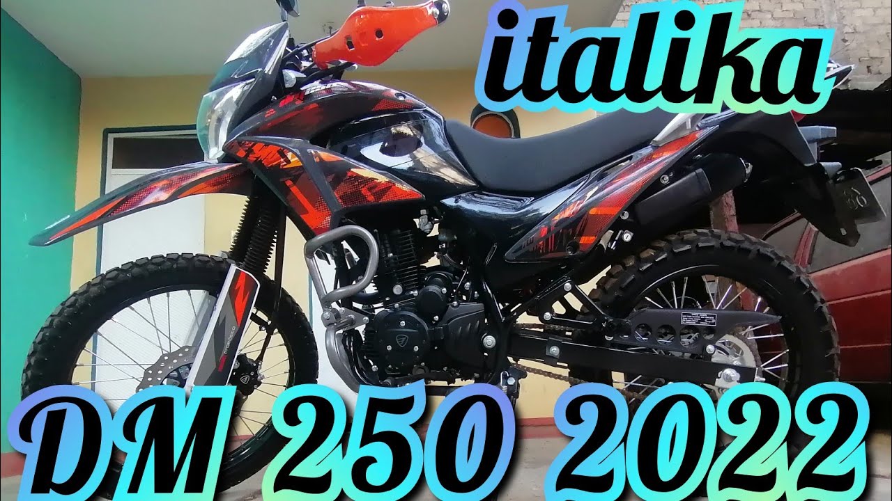 review de la DM 250 2022 italika - YouTube