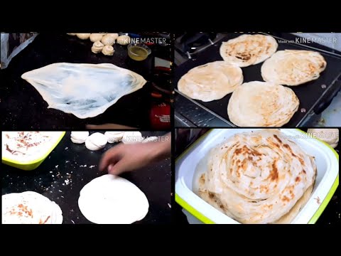 Soft layered parotta || kerala style parotta ||homemade parotta ||easy ...