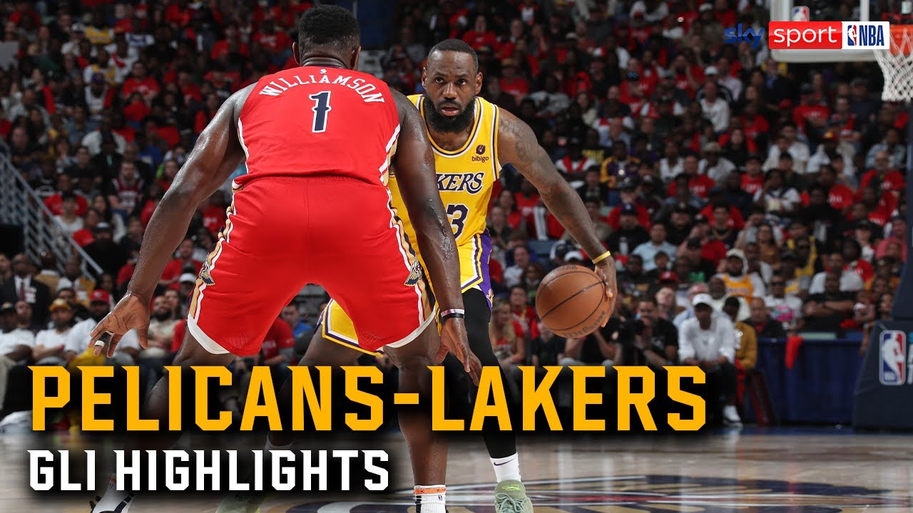 New Orleans Pelicans-Los Angeles Lakers: gli highlights | NBA Play-in ...