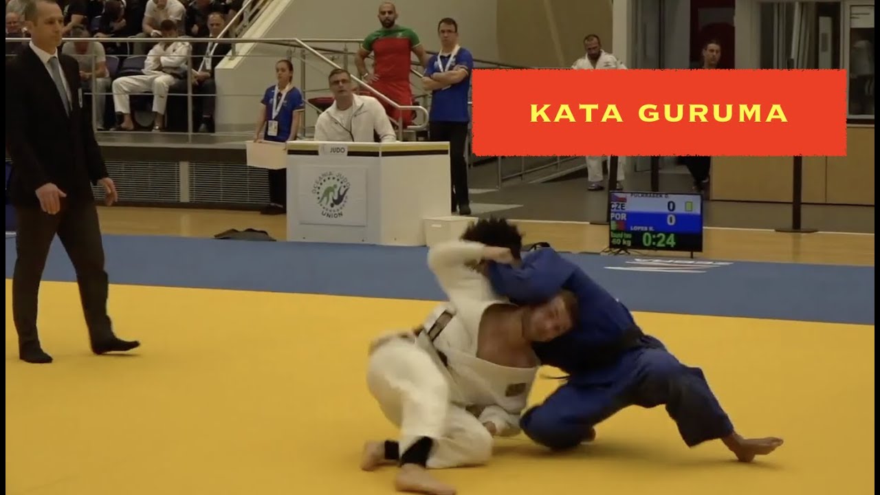 kata guruma, shoulder wheel - YouTube