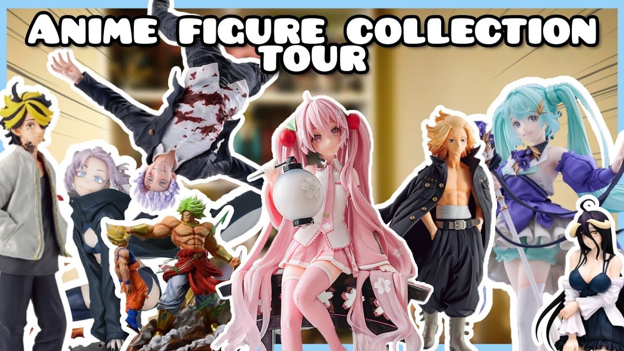My first anime figure collection tour 2025 + figure unboxing - YouTube