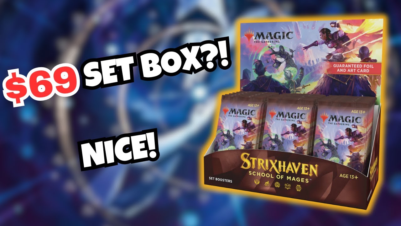 MTG Strixhaven Set Booster Box Opening! Surely worth a crack? - YouTube