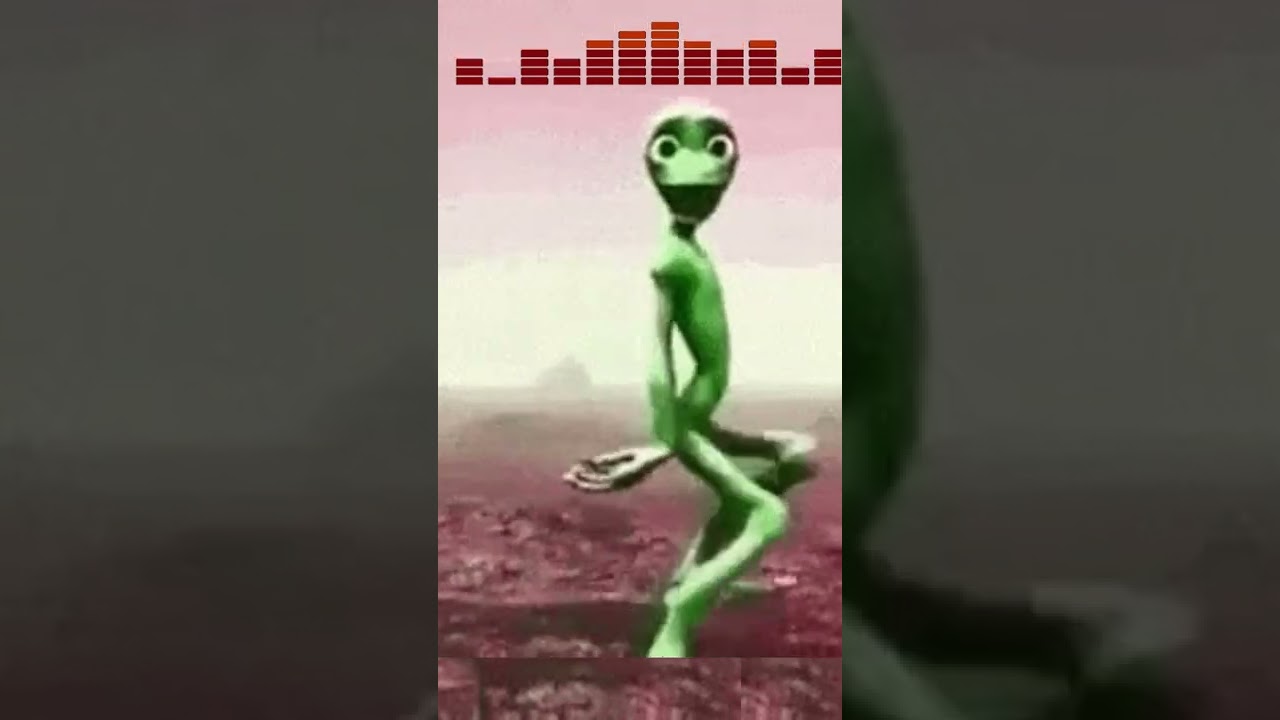 Green alien dance | Funny Alien video Dance | Comedy video - YouTube