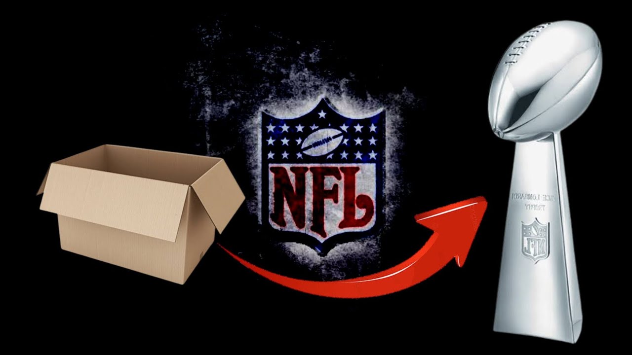 Lombardi trophy from cardboard | Handmade trophy - YouTube