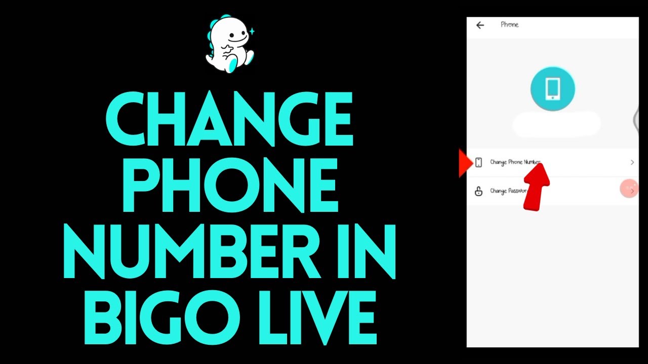 How to Change Phone Number in BIGO LIVE? - YouTube