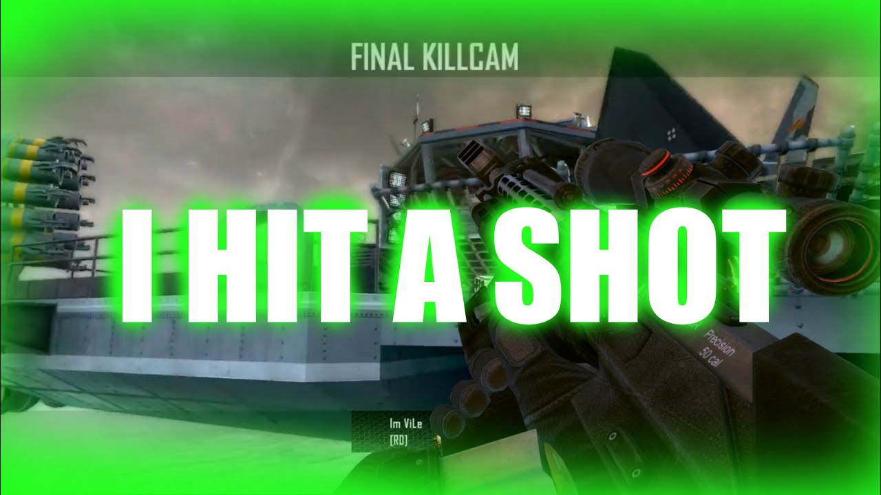I HIT A SHOT !!! - YouTube