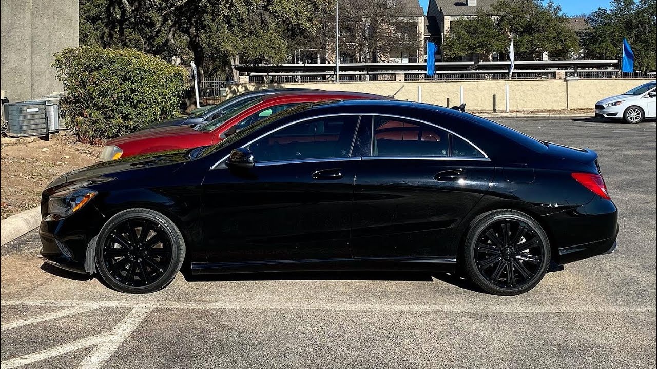 Mercedes Cla Blacked Out