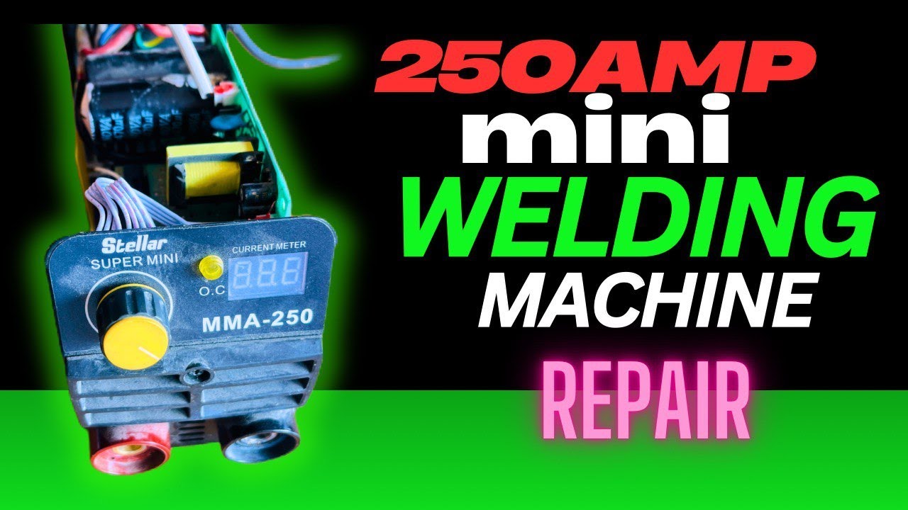 welding machine short circuit repair/fix your Dead ark mini welder set ...