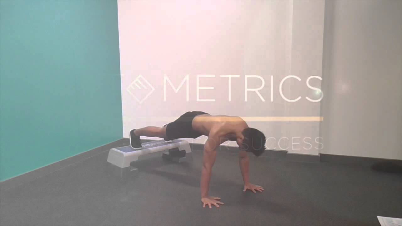 Rear Elevated Plank on Hands - YouTube
