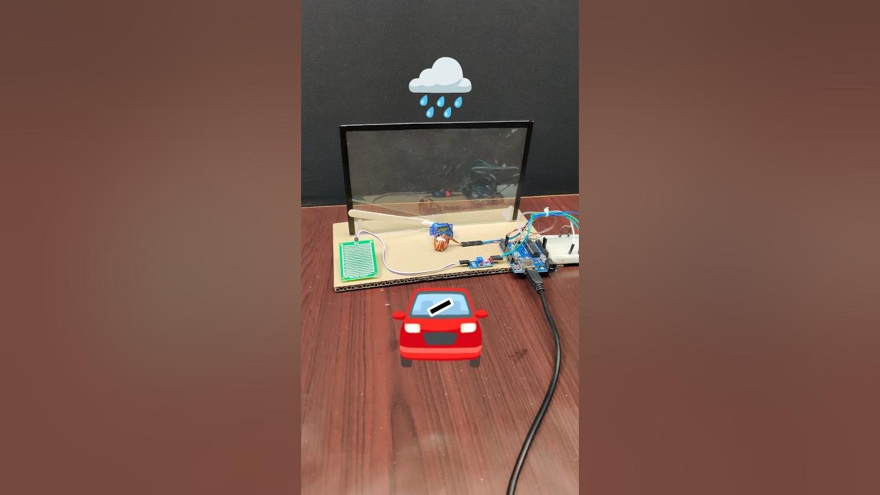 Automatic Car Wiper Use Arduino Uno #arduino #arduinoprojects # ...