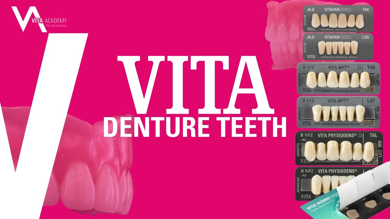 VITA Denture Teeth - VITAPAN EXCELL®, VITAPan®, VITA MFT® - YouTube