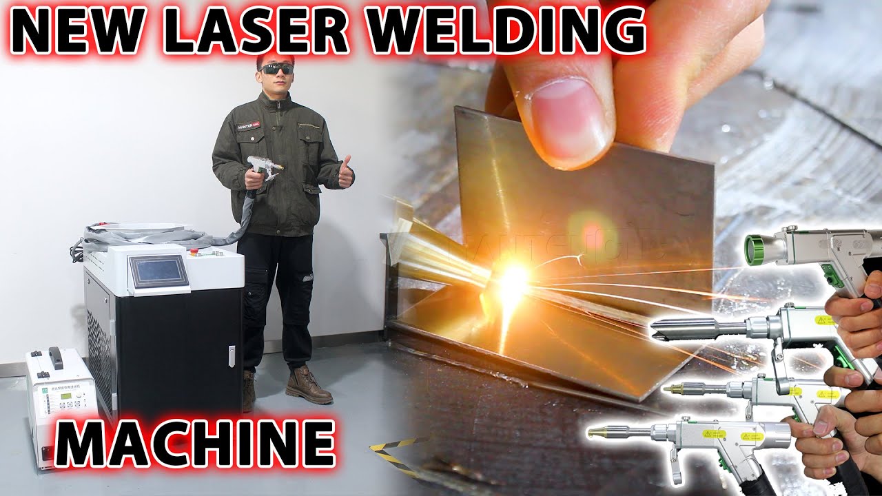 3-in-1, 4-in-1 handheld laser welding machine: multi-function switching ...