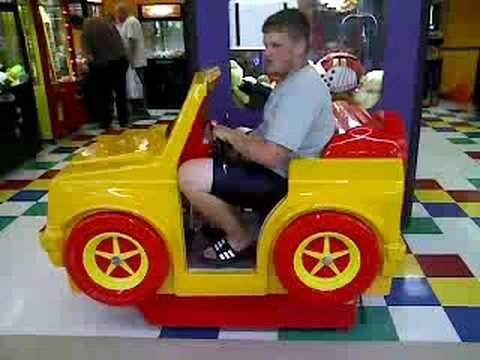 Chris on Wal-Mart kiddie ride!!!!!!!!!!!!! - YouTube