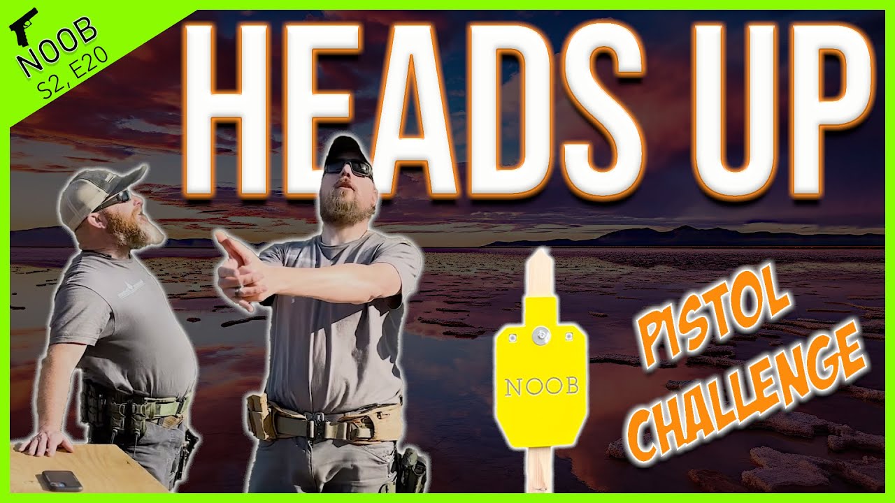 Basic Handgun Fundamental Shooting Drill┃ NOOB Heads Up Pistol ...