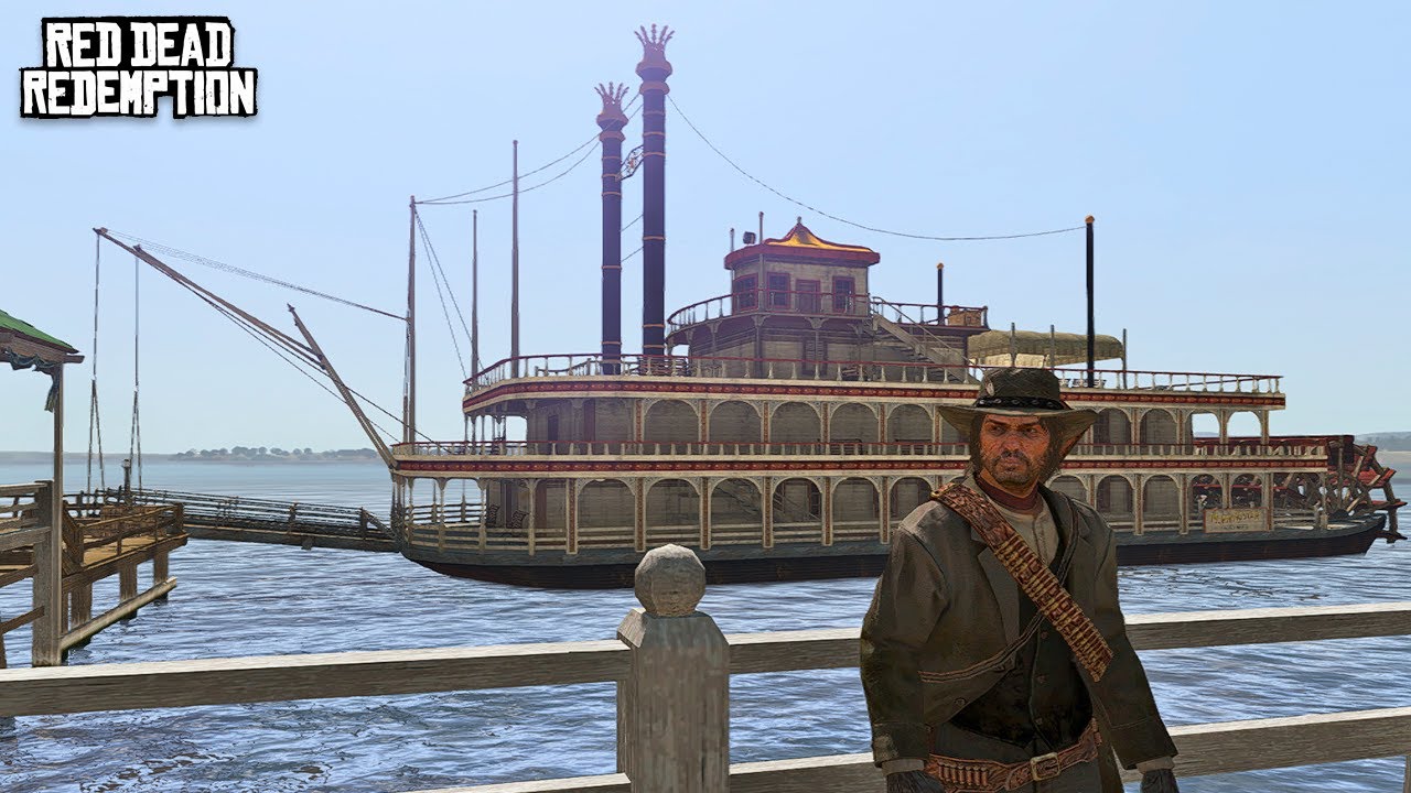 Exploring the Early Game Ferry | Red Dead Redemption - YouTube