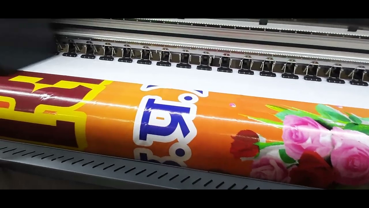 Flora 1024i Flex Printing Machine #viral #digitalprinting #printing ...