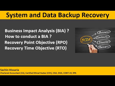 CISA / DISA Exam Topic - BIA, Recovery Point Objective (RPO) and ...