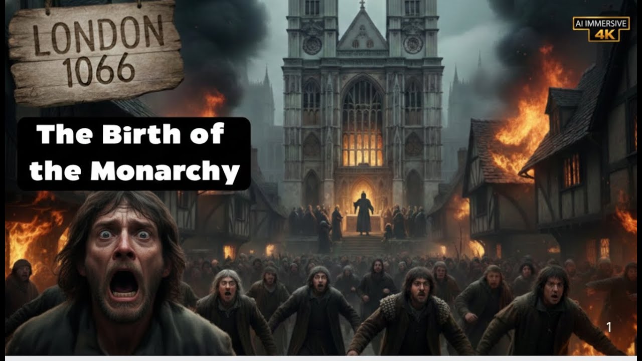 How the British Monarchy Emerged: London 1066 in 4K (AI Immersion ...