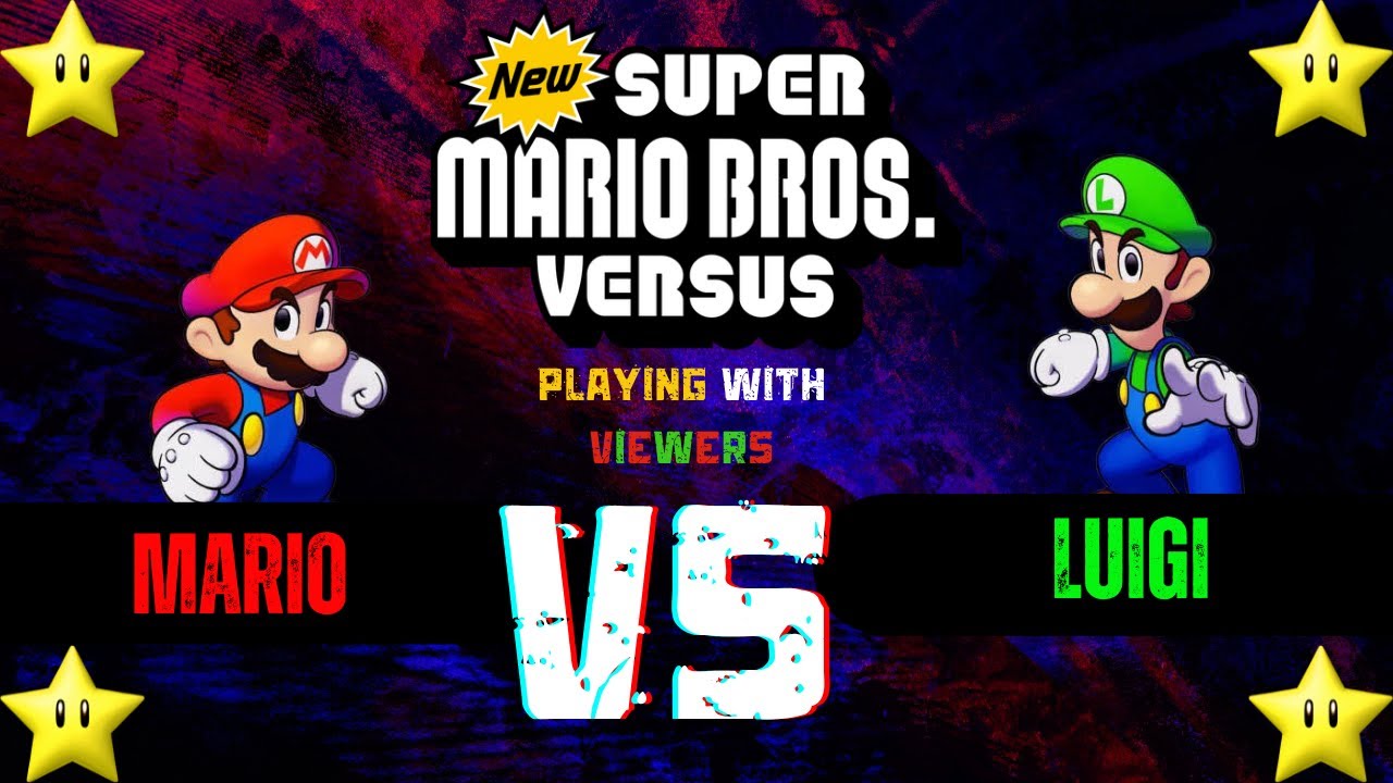 New Super Mario Bros. Versus #3 (Playing with viewers) - YouTube