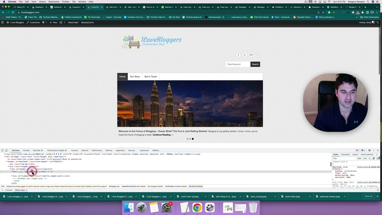 Align Logo In Header WordPress YouTube Align Logo In Header WordPress YouTube