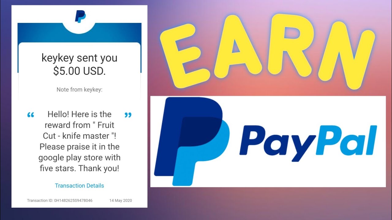 Earn PayPal| Fruit Cut App - YouTube