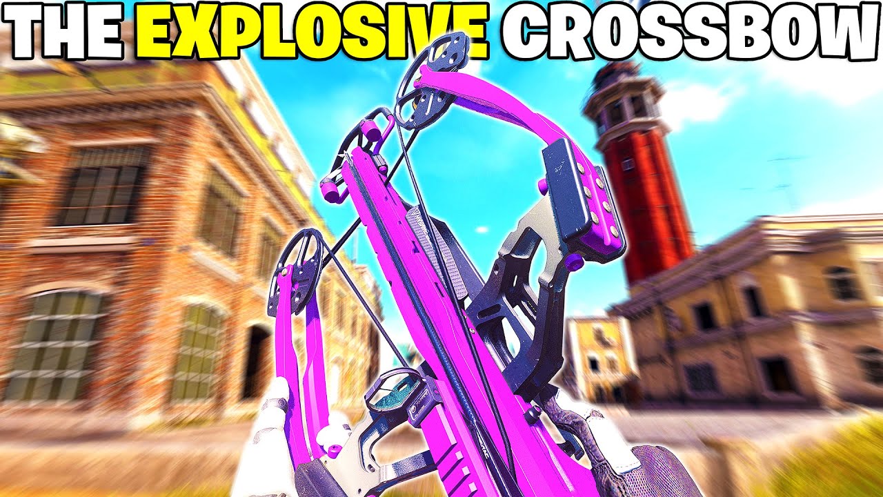 The *1 SHOT* EXPLOSIVE CROSSBOW in Warzone 4! 🤯 (Rebirth Island) - YouTube