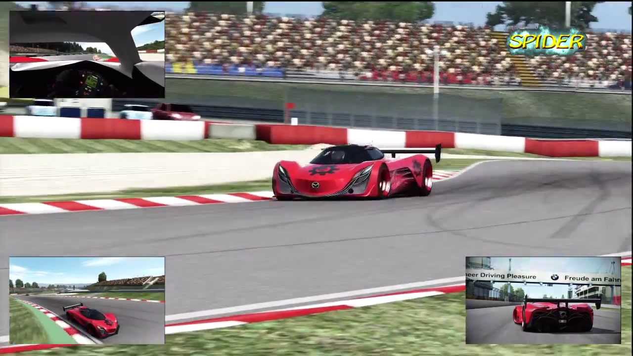 Forza Motorsport 4 - Mazda Furai - Gears of War Logo - YouTube