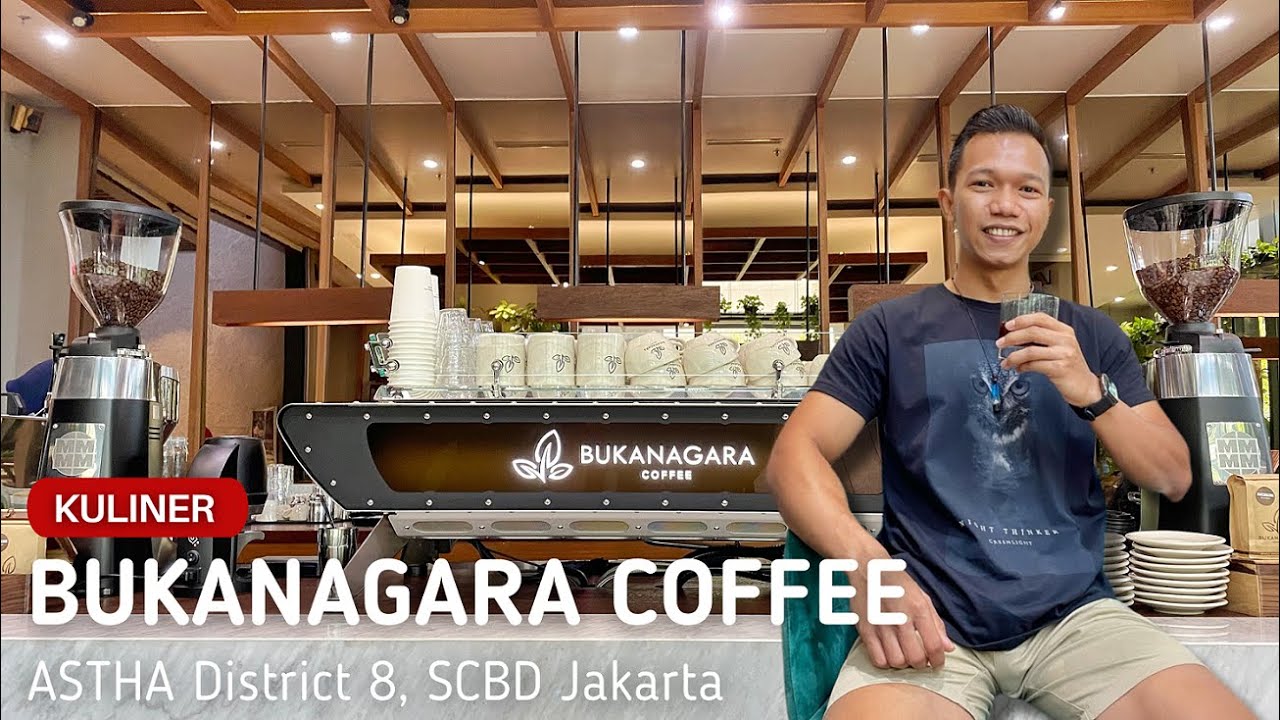 COFFEE SHOP TROPICAL GARDEN DI JAKARTA - BUKANAGARA COFFEE - YouTube
