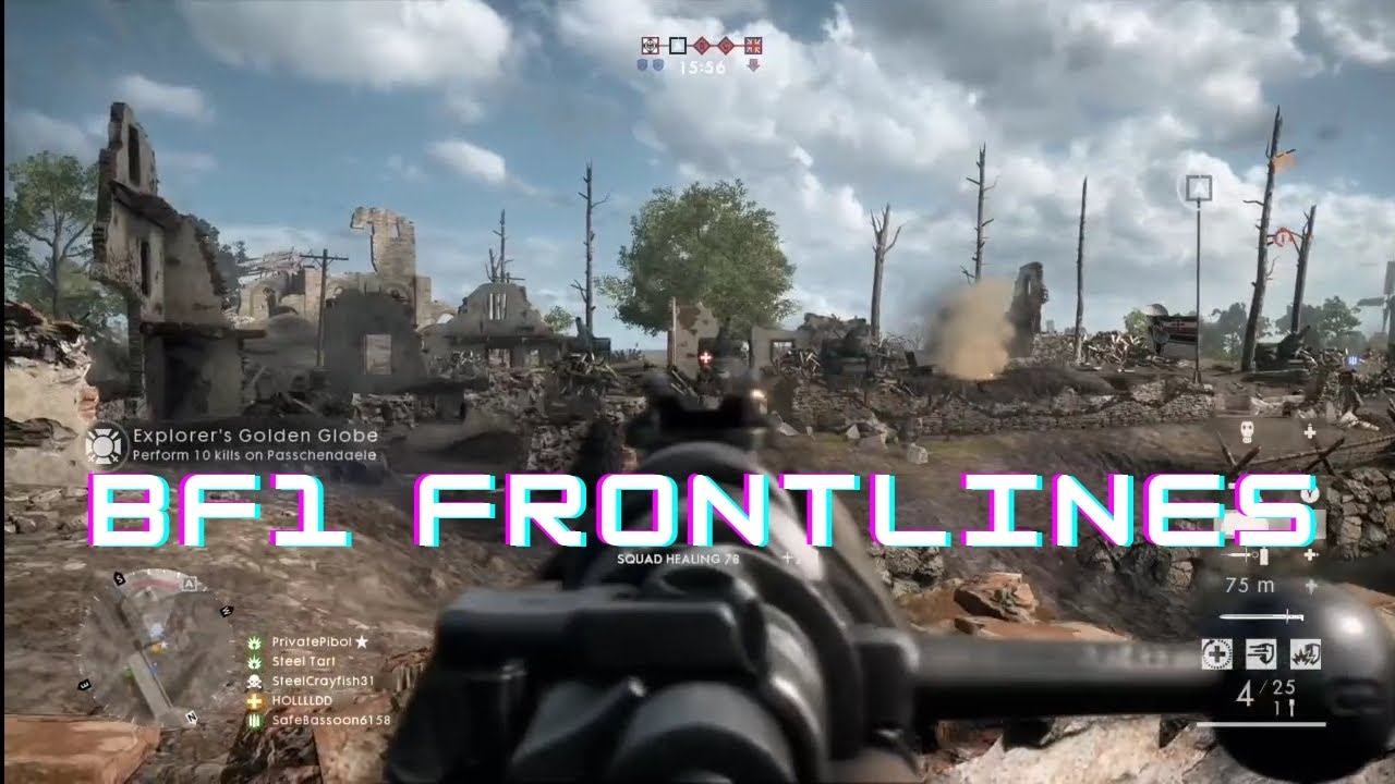 BF1 Frontlines War Movie - YouTube