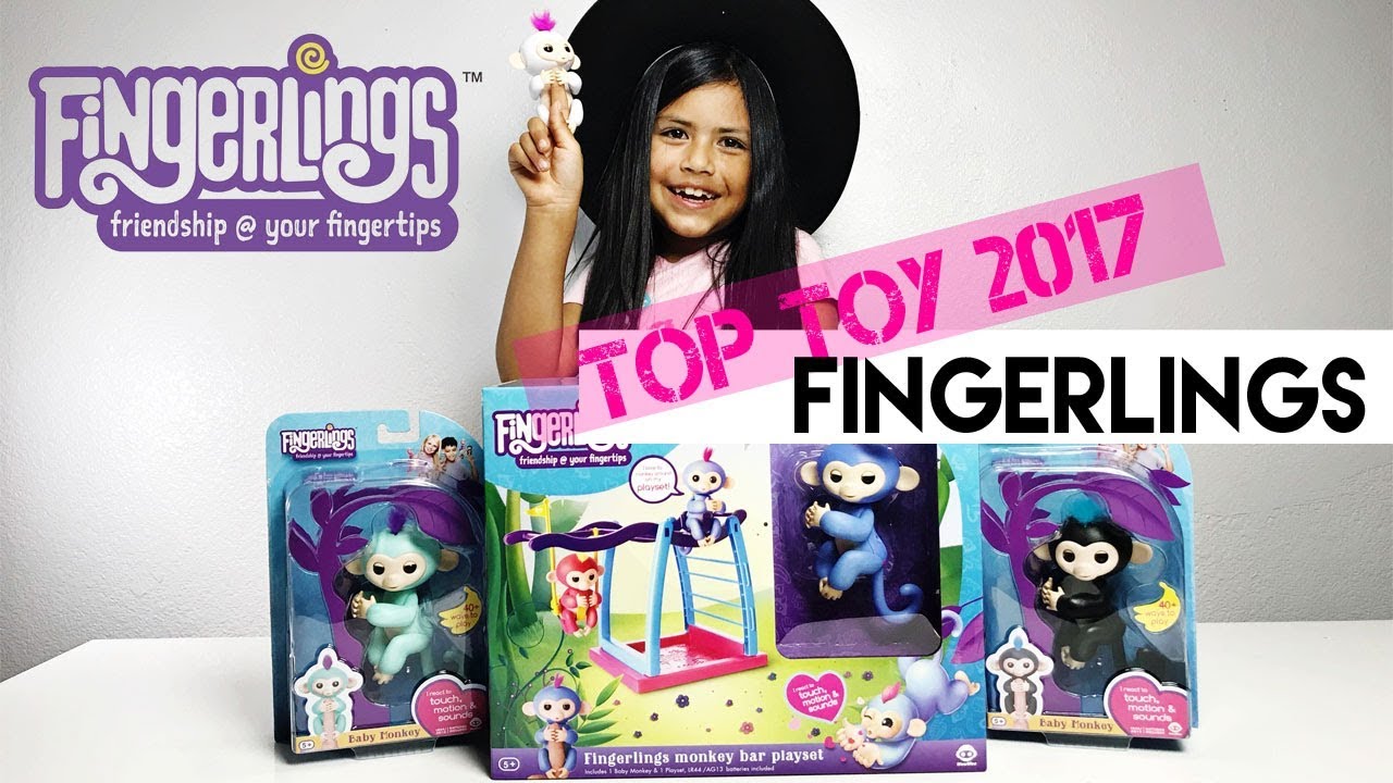 Fingerlings Top Christmas toy 2017 Unboxing toy Review Gift guide - YouTube