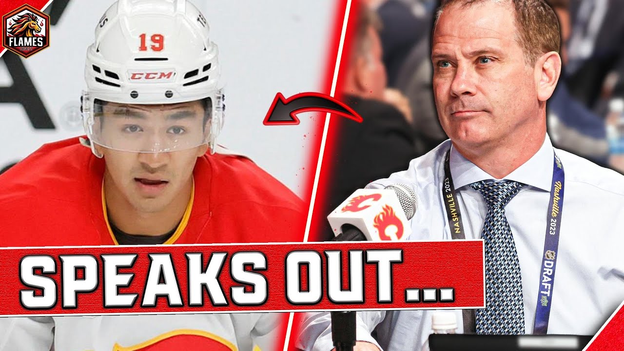 This is CRAZY… Conroy SPEAKS OUT on Parekh situation | Calgary Flames ...