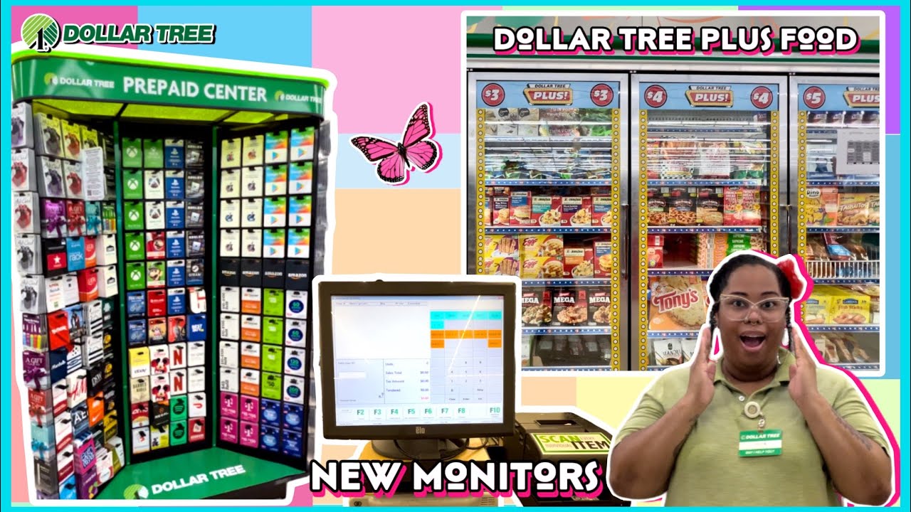 Dollar Tree New Finds Vlog| Gift Card Center + New Monitors For our ...