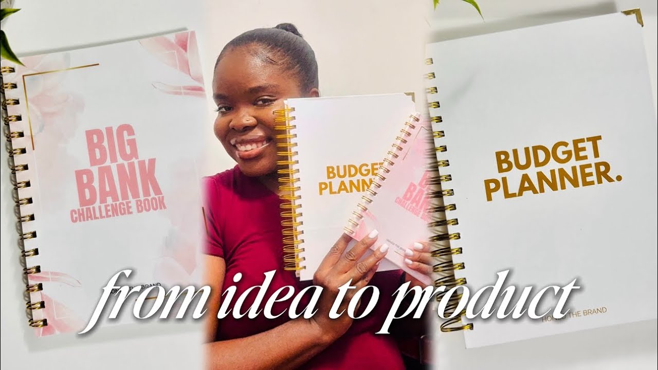 How I Make My Budget Planner & Savings Challenge Book At Home | Small ...
