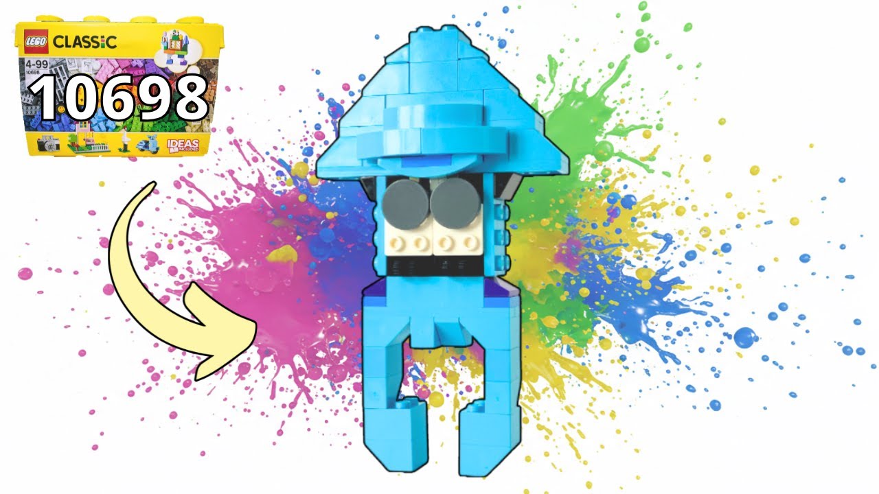 How to Build a LEGO Splatoon Squid (10698) | スプラトゥーンのイカの作り方 - レゴクラシック ...