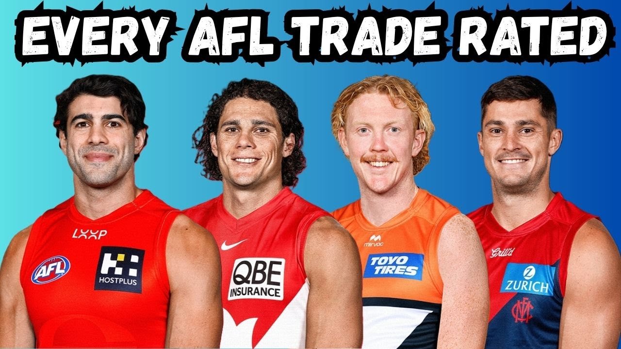 We Rate EVERY AFL Trade & Free Agent (2025 AFL Trade Period) - YouTube