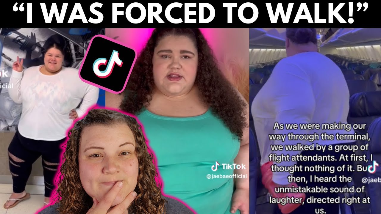 Airlines FORCE plus size creator to WALK | Jae Bae HARASSED and ...