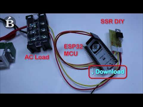 Make a solid-state relay (SSR) for the microcontroller board(MCU ...