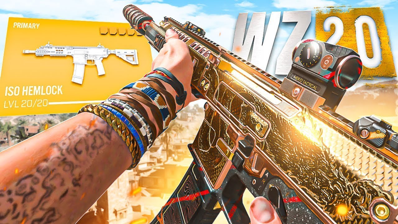 RANKED WARZONE is HERE! (best iso hemlock ranked wz class) - YouTube