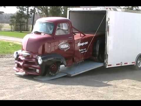 1954 Chevy coe - YouTube