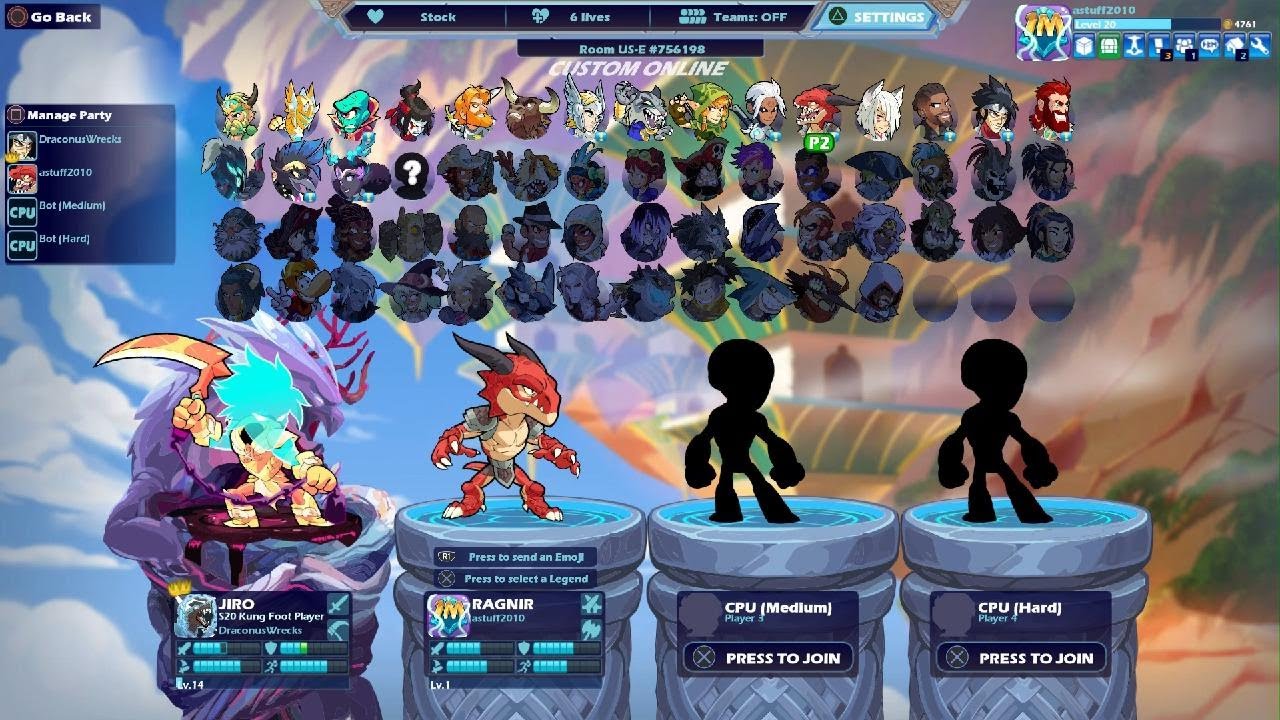Playing Brawlhalla part 2 - YouTube