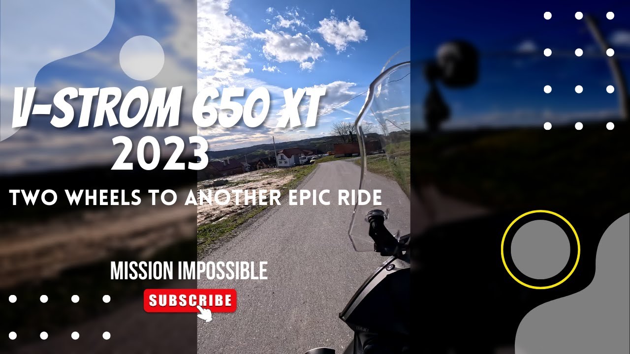 Two wheels to another Epic ride | V- Strom 650 XT 2023 - YouTube