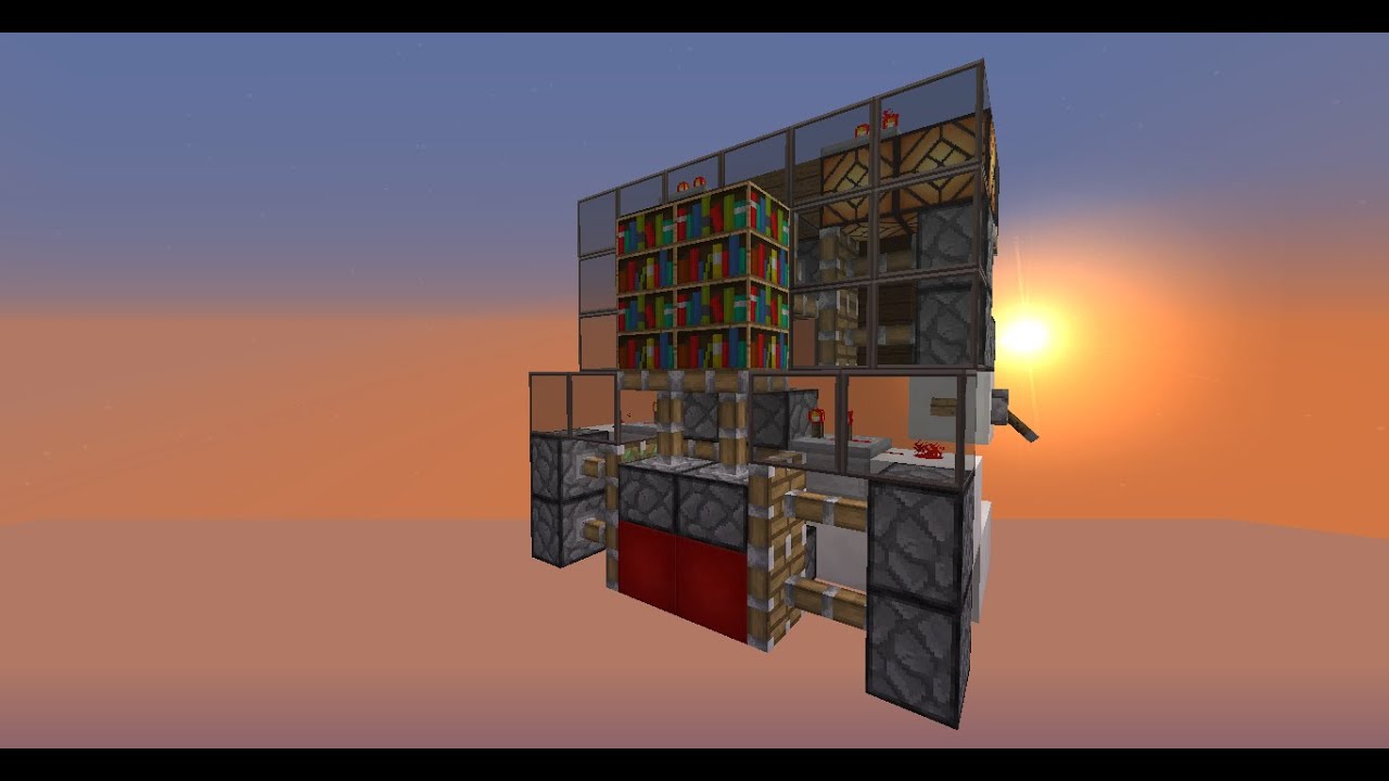 Fancy 2x2 Pop Out Door: Fast & Synchronized | Minecraft 1.8+ - YouTube