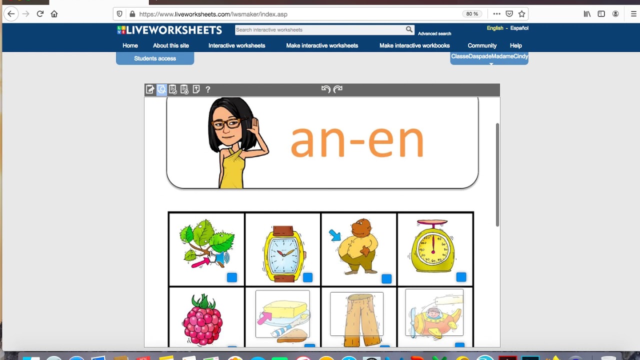 TUTO Liveworksheets: Case à cocher - YouTube
