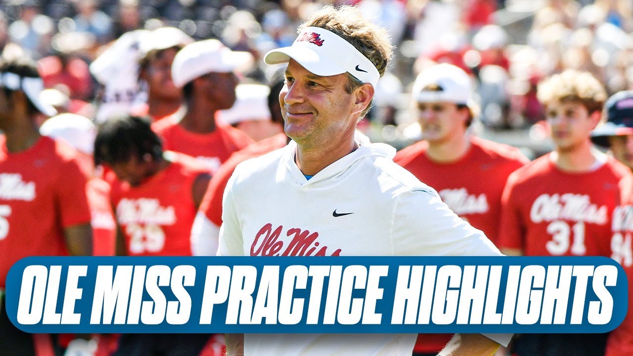 Ole Miss football practice highlights (August 9, 2024) - YouTube