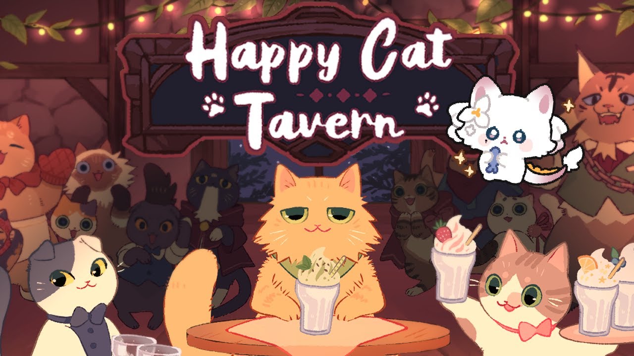 Happy Cat Tavern: Adorable Typing Game with Cats!! - YouTube