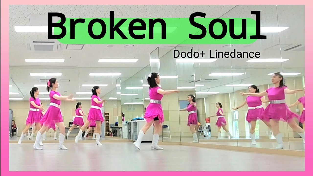 Broken soul (improver)Linedance - YouTube