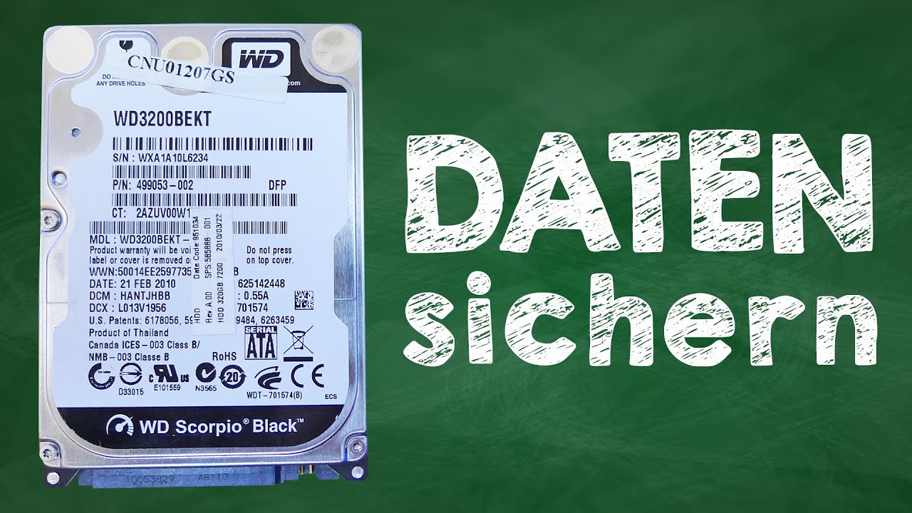 Windows 10 Datensicherung, Dateiversionsverlauf Backup einrichten ...