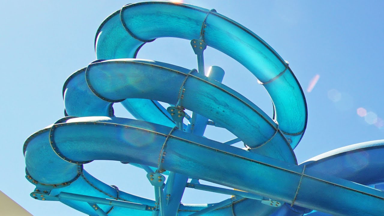 THE SPEED Turbo Water Slide at Beachouse Glenelg - YouTube