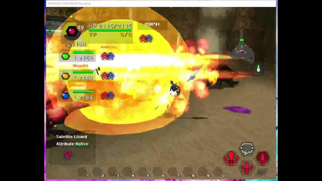 [LQ] PSO BB Ephinea -- My Hardcore Level 200 Game - YouTube