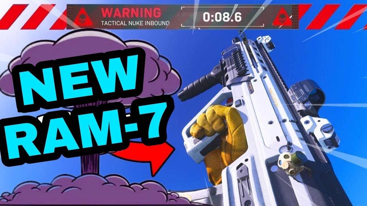 THE BUFFED RAM-7...(BEST RAM-7 CLASS SETUP in MODERN WARFARE after ...